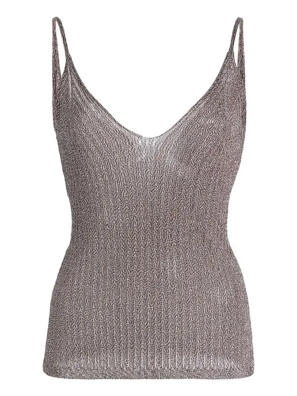 Ulla Johnson Marion Knit Tank Top - Grey