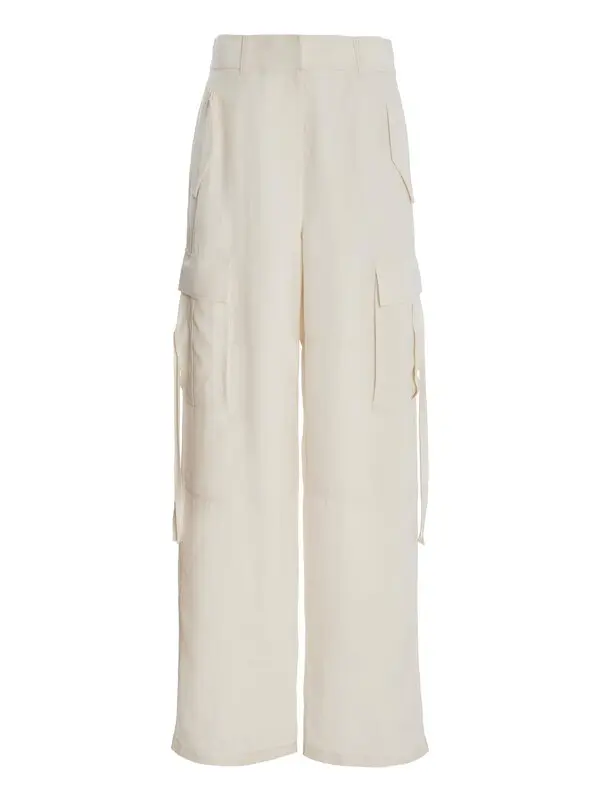 Ulla Johnson Pax Jacquard Pants - Ivory
