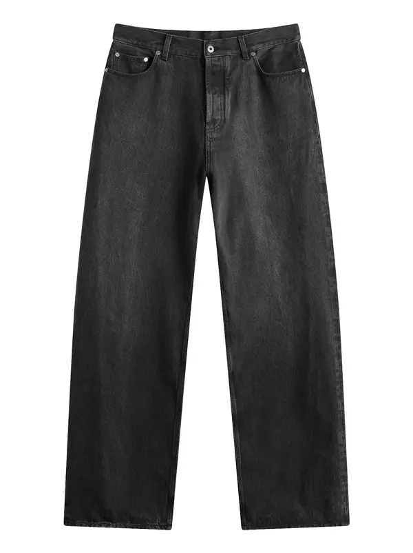 Off-White Arr Loose Vintage Jeans - Black