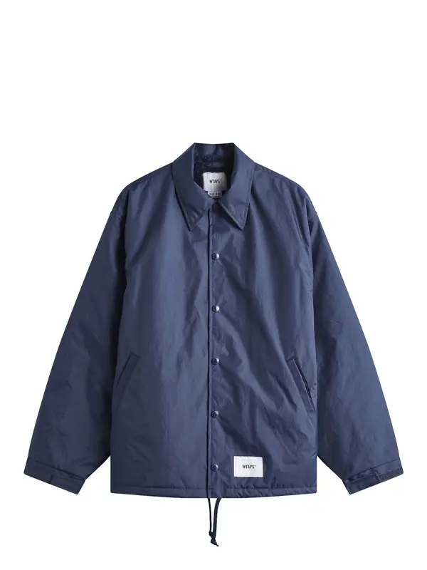 WTAPS 07 Boa Lined Coach Jacket - Navy