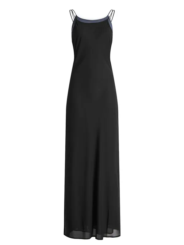 HOLZWEILER Leika Maxi Slip Dress - Black Mix
