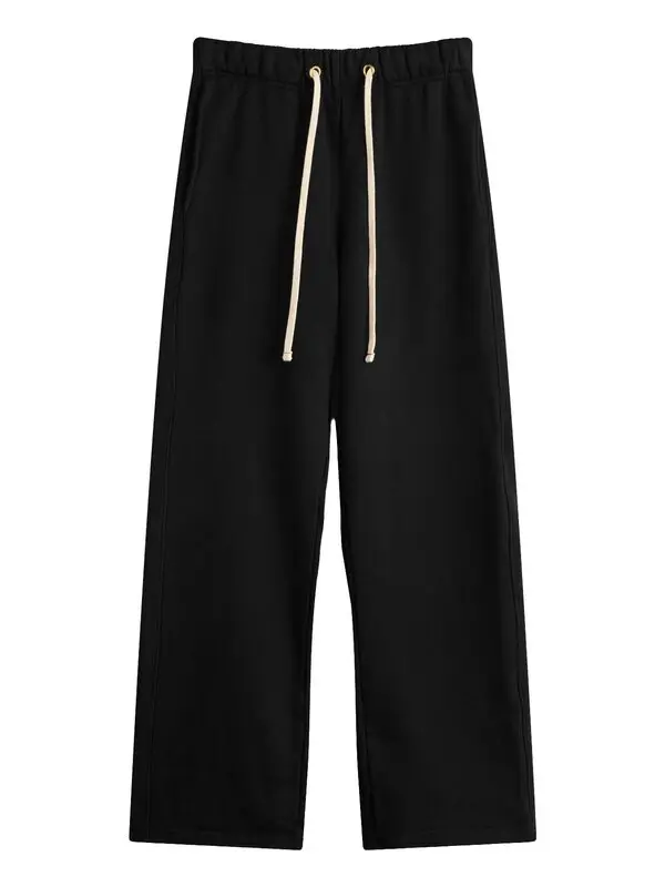 LES TIEN Heavyweight Classic Pants - Jet Black