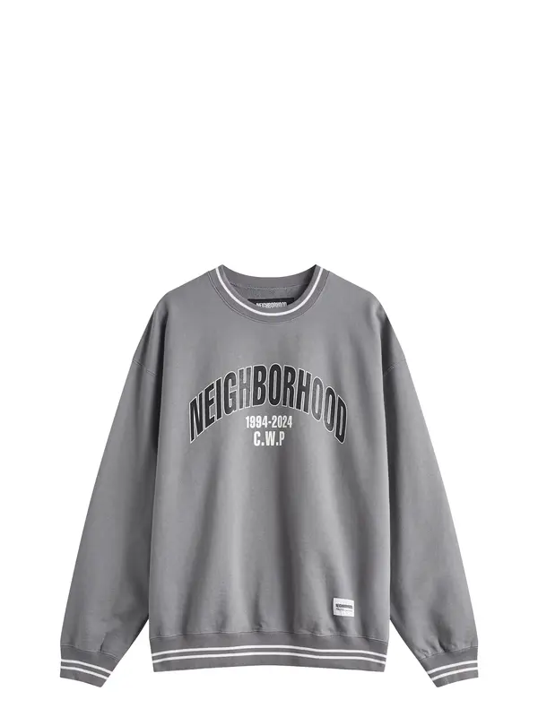 NEIGHBORHOOD College Sweatshirt - Grey