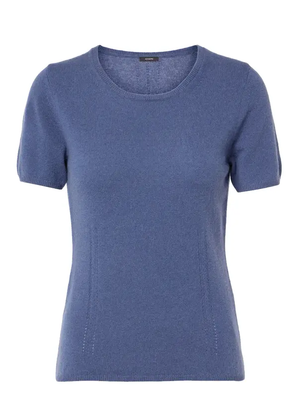 JOSEPH Cashmere T-shirt - Blue