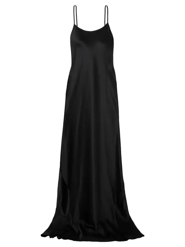 Eterne Eve Open-back Maxi Dress - Black