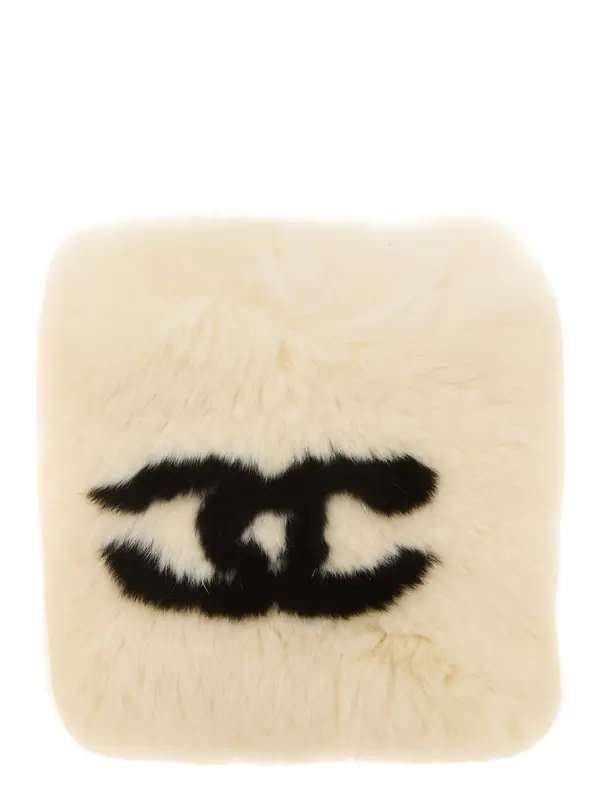 Chanel Lapin Arm Warmer - White