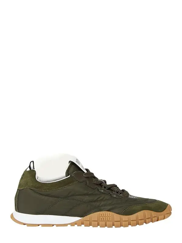 Miu Miu Low-top Sneakers - Loden