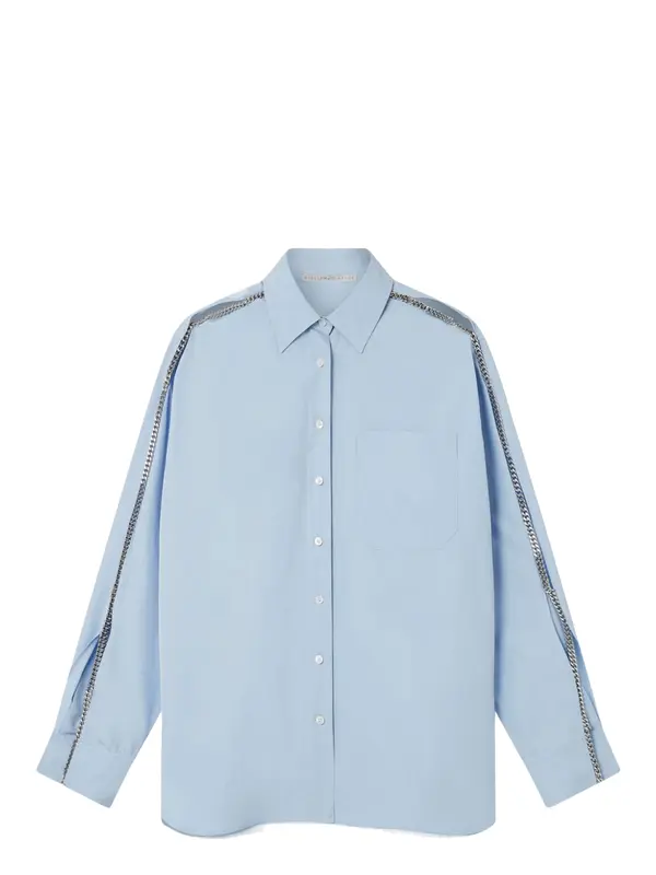 Stella McCartney Falabella Chain Shirt - Blue