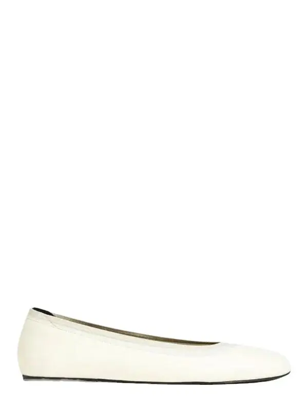 LOULOU STUDIO Rupa Leather Ballet Flats - Cream