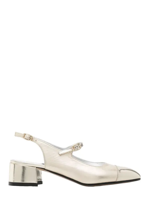 CAREL 40mm Ischia Pumps - Gold