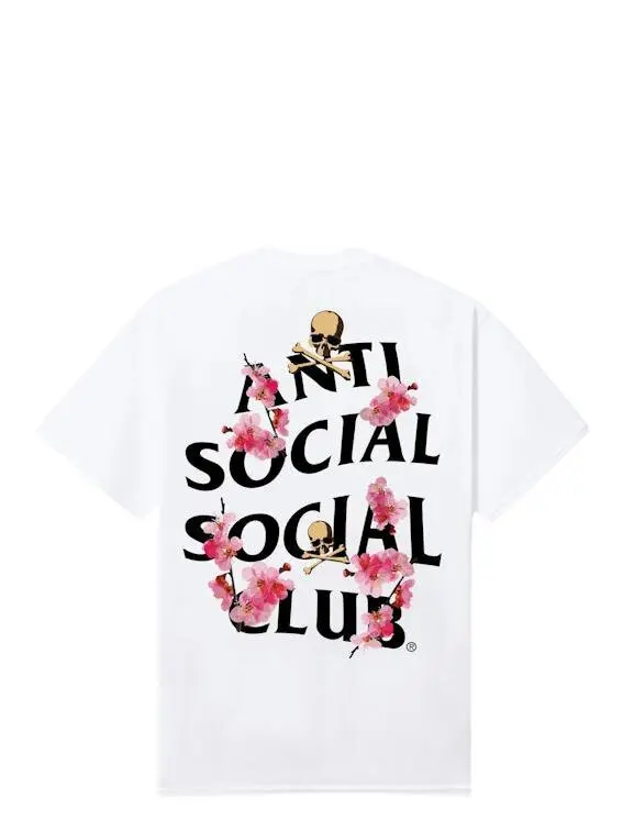 ANTI SOCIAL SOCIAL CLUB X Mastermind Mmotch Tee Shirt - White