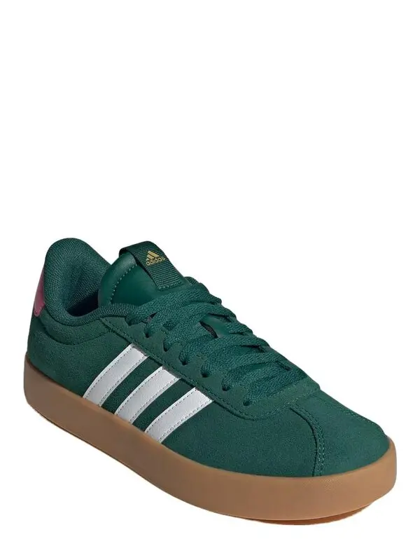 Adidas Vl Court 3.0 Sneakers - Collegiate Green / Cloud White / Pulse Magenta