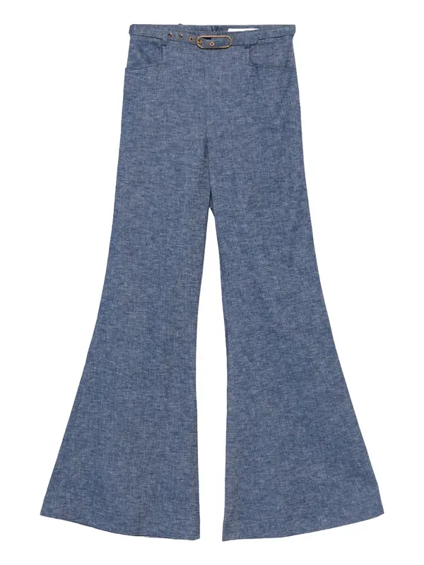 Zimmermann Eden Trousers - Blue
