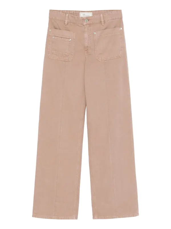 Blumarine Canvas Jeans - Brown
