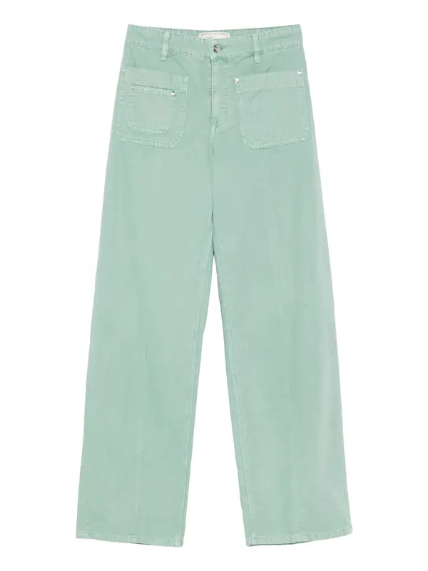 Blumarine Canvas Jeans - Green