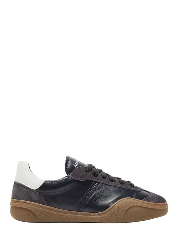 Acne Studios Panelled Low-top Sneakers - Black
