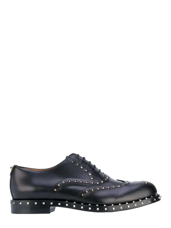 Valentino Garavani Rockstud Oxford Shoes - Black