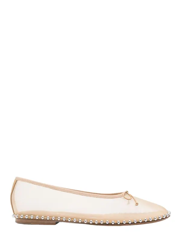 Alexander Wang Lina Ballchain Ballet Flats - Neutrals