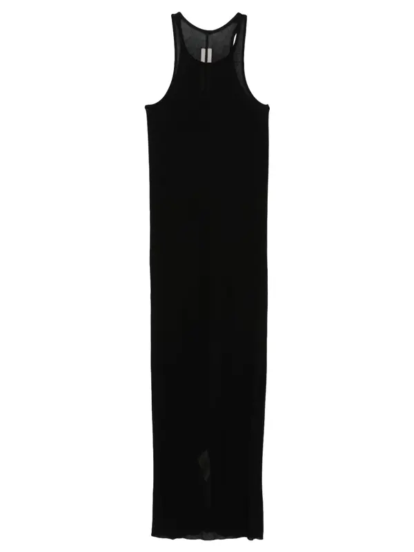 Rick Owens Tank Midi Dress - Black