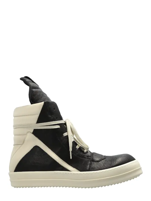 Rick Owens Geobasket Sneakers - Black