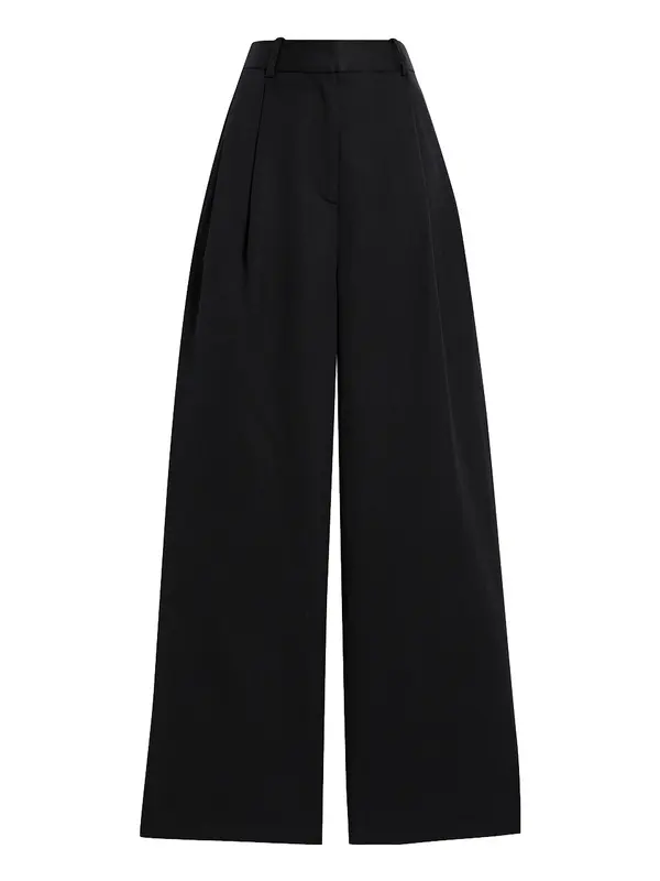 Loulou De Saison Loulou Studio Idai Wide-leg Pants - Black
