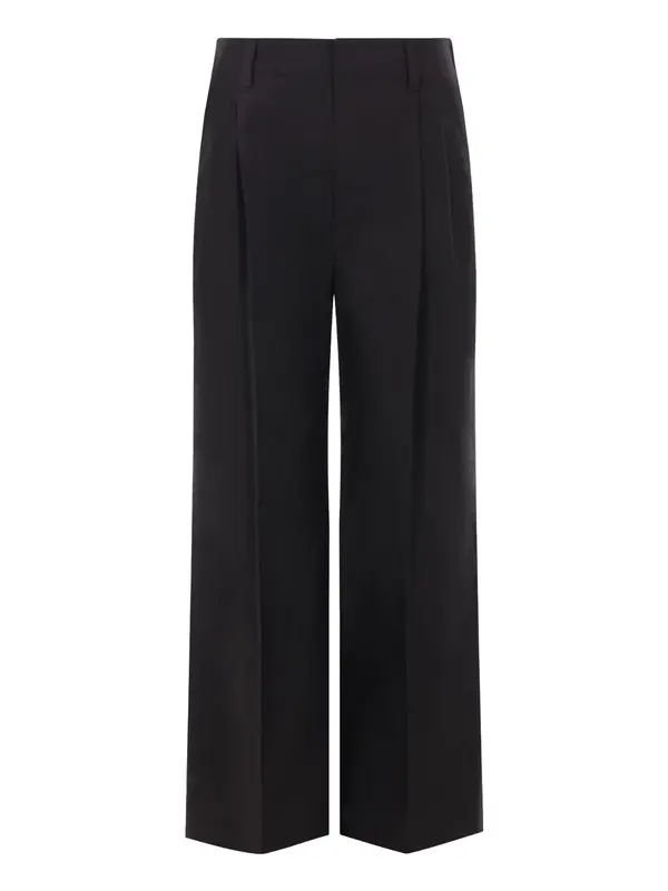 Brunello Cucinelli Darted Trousers - Black