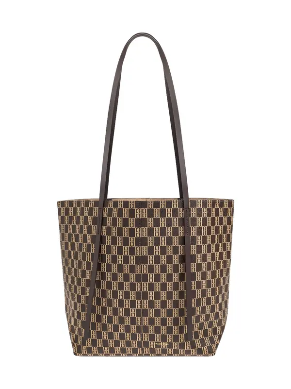 BY MALENE BIRGER Abi Monogram Tote - Brown