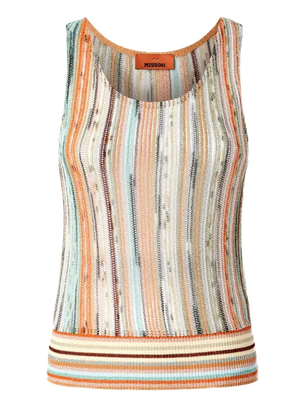 Missoni Striped Tank Top - Neutrals