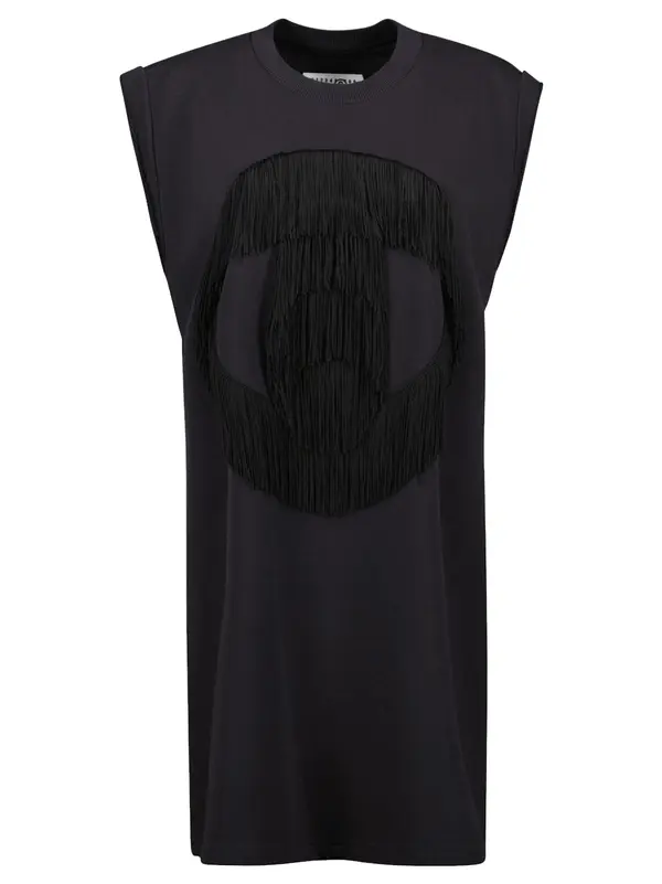 MAISON MARGIELA Fringed Dress - Black