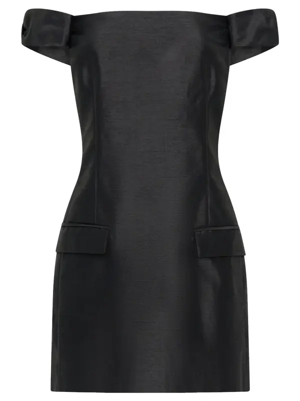 NICHOLAS Pema Mini Dress - Black