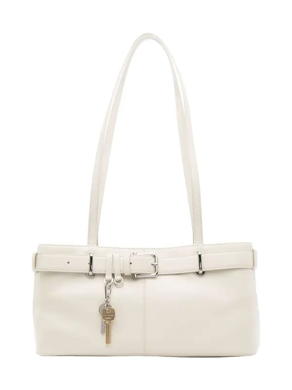 OSOI Leather Shoulder Bag - Neutrals