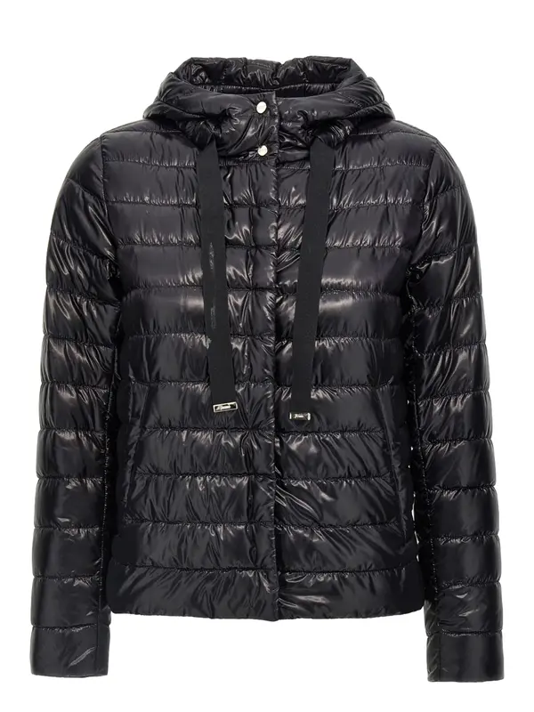 Herno Hooded Jacket - Black