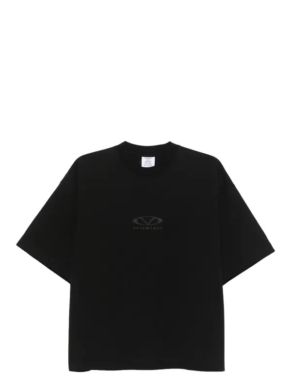 Vetements Logo-print T-shirt - Black