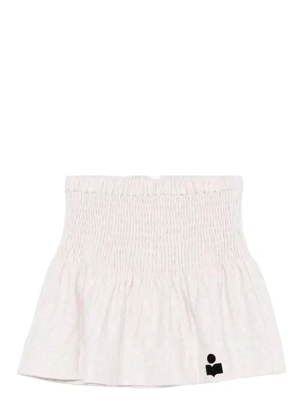 MARANT ETOILE Pacifica Mini Skirt - Neutrals