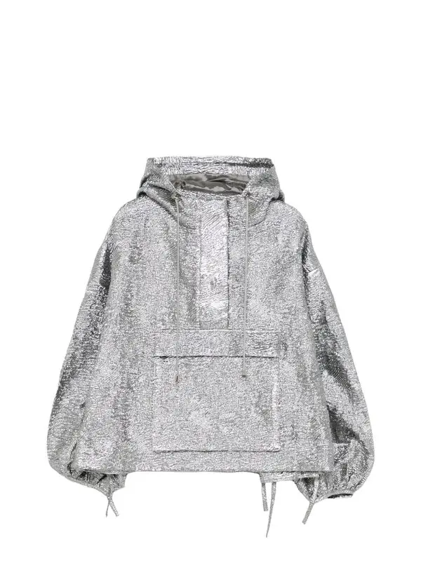 Cecilie Bahnsen Orion Hoodie - Silver