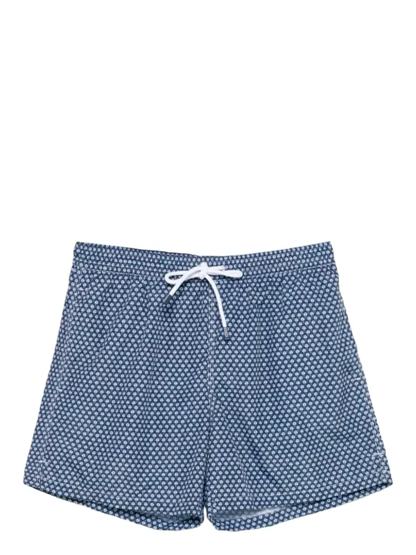Fedeli Madeira Swim Shorts - Blue