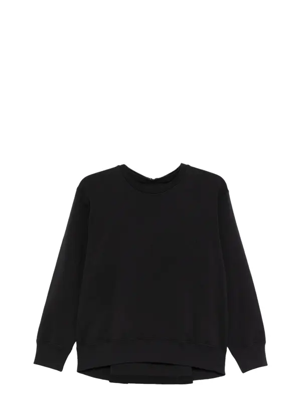 MAISON MARGIELA Numbers-embroidered Sweatshirt - Black