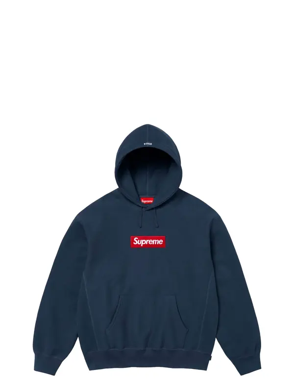 Supreme Box Logo Hoodie - Blue