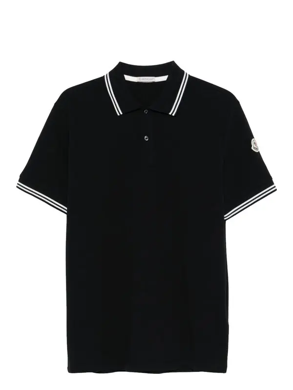 Moncler Short-sleeves Polo Shirt - Blue