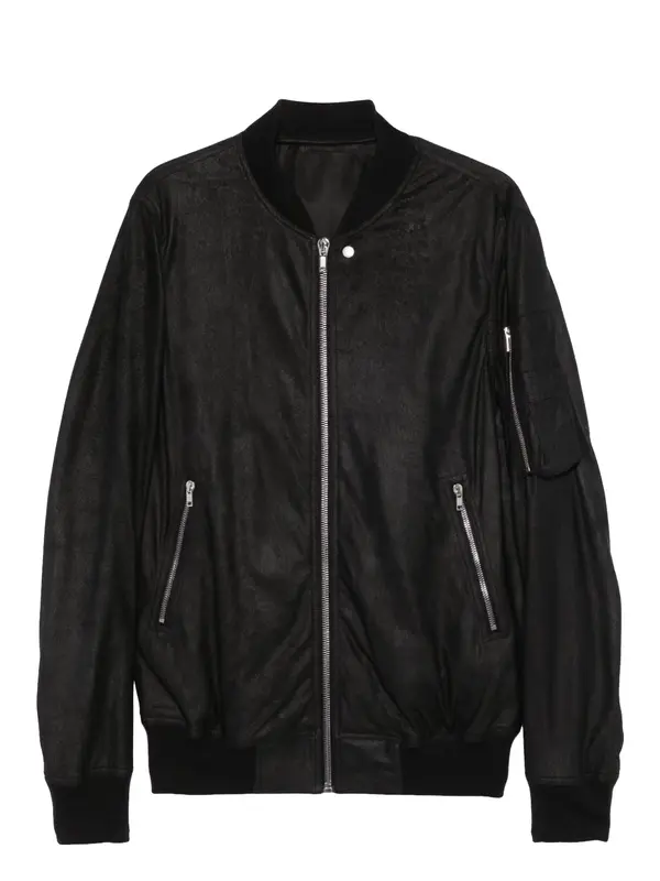 Rick Owens Classic Flight Jacket - Black