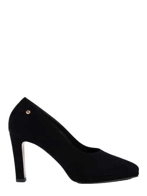 STINAA.J Isa Orthopedic Pointed Toe Pumps - Black Suede