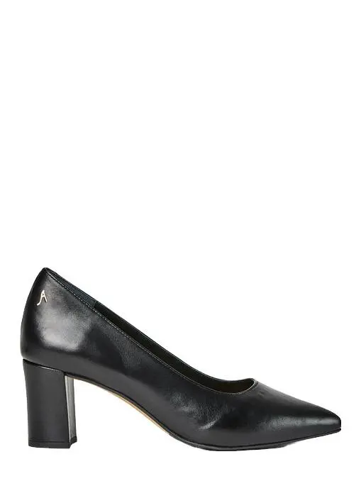 STINAA.J Alice Orthopedic Expandable Pumps - Black Leather