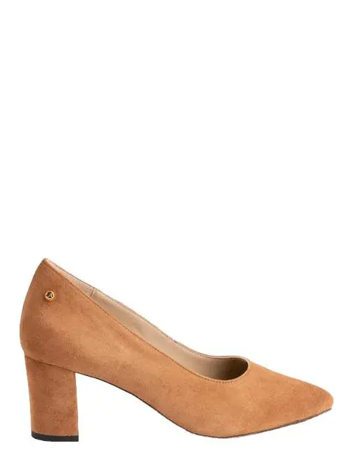 STINAA.J Alice Orthopedic Suede Pumps - Brown Suede