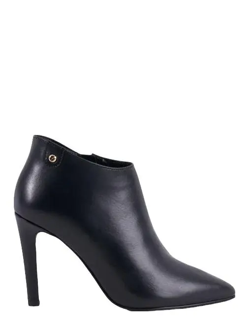 STINAA.J Ivy Orthopedic Pointed Toe Booties - Black Leather
