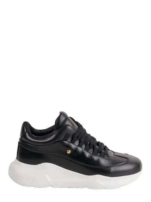 STINAA.J Nova Orthopedic Sneakers - Black Leather