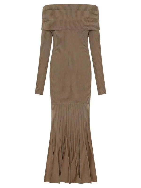 NICHOLAS Maxine Maxi Dress - Brown