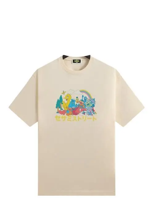 Kith X Sesame Street Camp Vintage Tee Shirt - Waffle