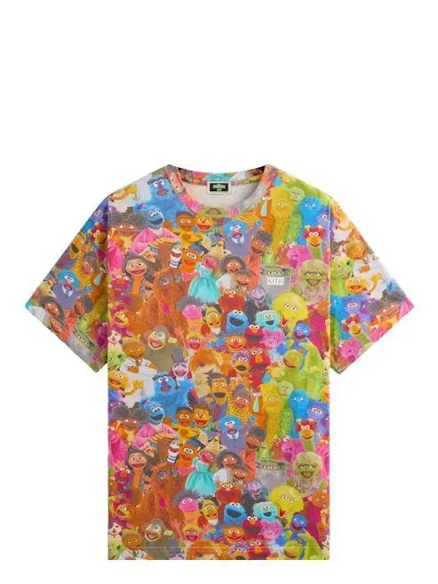 Kith X Sesame Street Family Tee Shirt - Multicolor