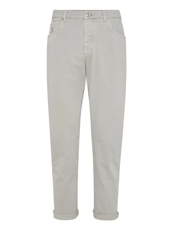 Brunello Cucinelli Straight Jeans - Neutrals