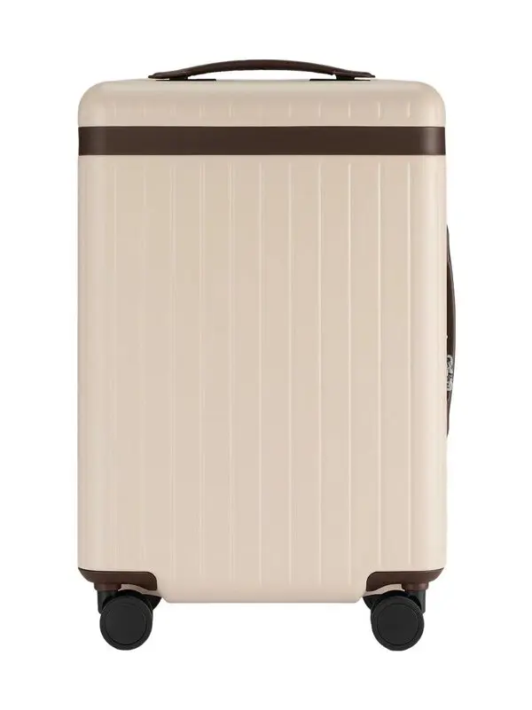 CARL FRIEDRIK Carry-on Suitcase - Sand / Chocolate